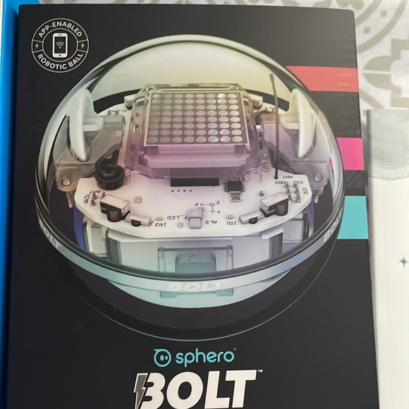 sphero | Other | Sphero Bolt Robotic Ball And Terrain Park Ramp | Poshmark